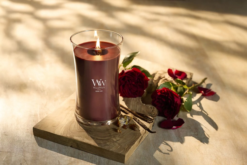 WoodWick svíčka Rouge Oud Velikost: střední 275 g
