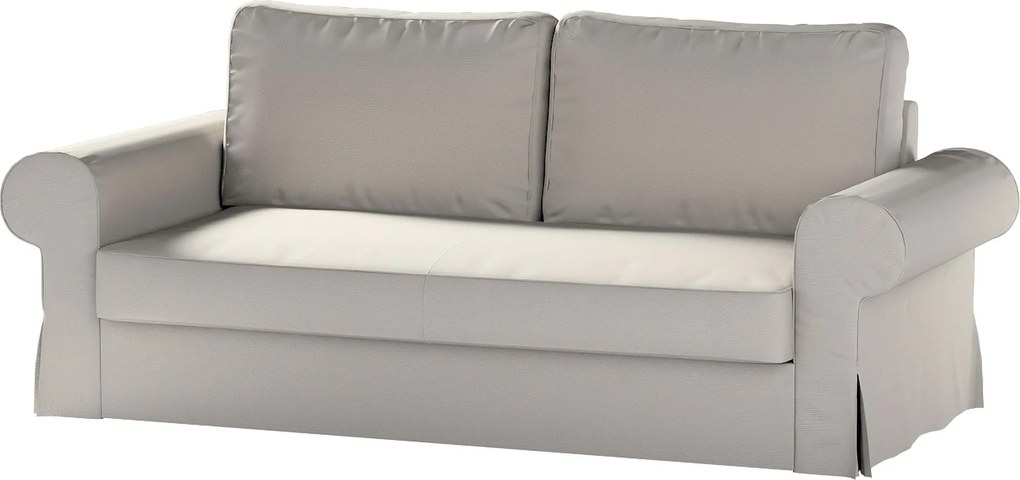 Potah na pohovku IKEA Backabro,  3-místná, rozkládací barva šedá látka pletený vzor