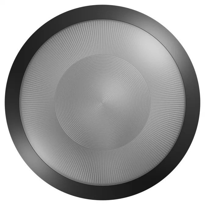 Černé venkovní světlo s čidlem Nymphea Omni Sense/IP65/1xE27