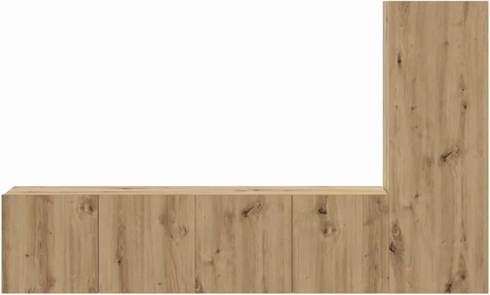 Sestava TV skříněk 3 ks Artisanový dub Kompozitní dřevo 3393404