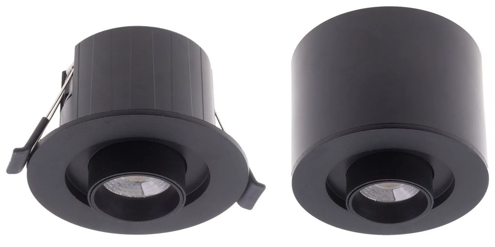 T-LED 105529 CCT LED svítidlo ALIMO 6W černé CCT