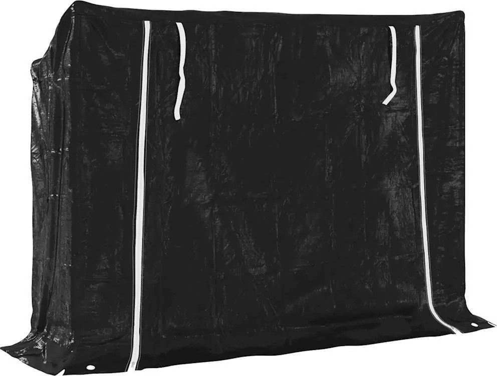 vidaXL Stojan na palivové dřevo s krytem 151x40,5x110,5 cm [4104940]