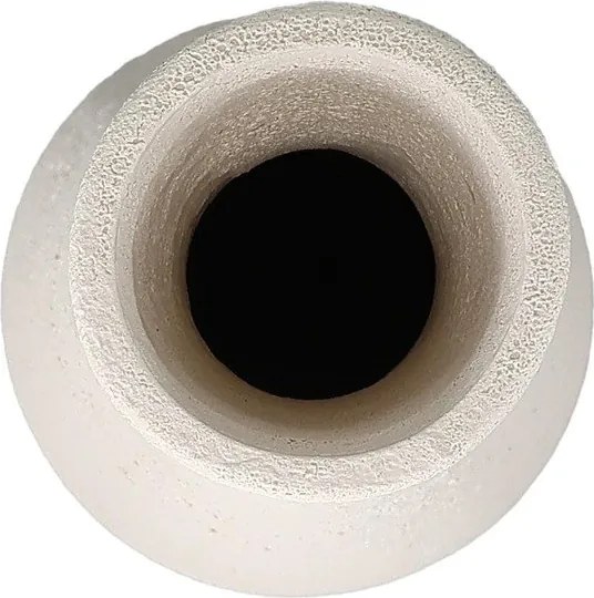 Bílá keramická váza (výška 40,5 cm) Cone – S|P Collection
