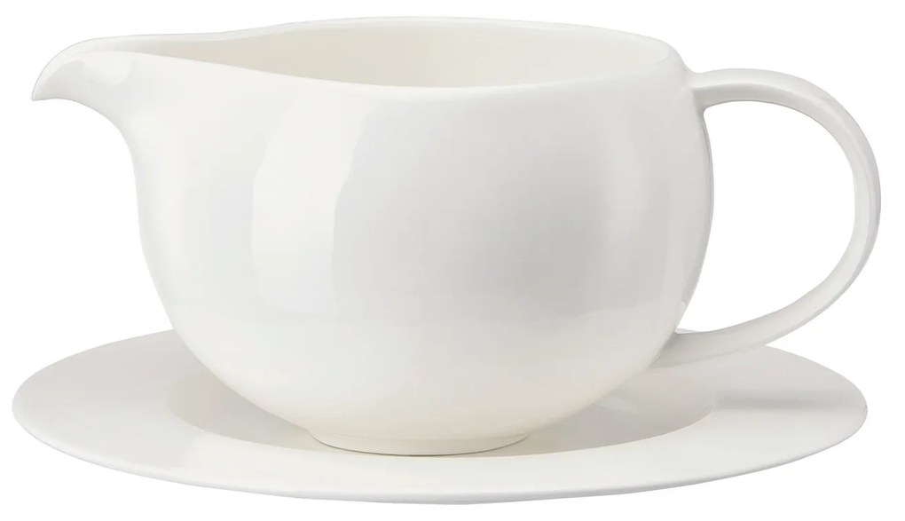 Rosenthal Omáčník s talířkem Brillance Bone China White