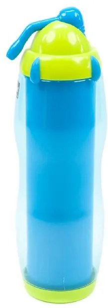 Láhev Zak Designs s brčkem plastová modrá 500 ml