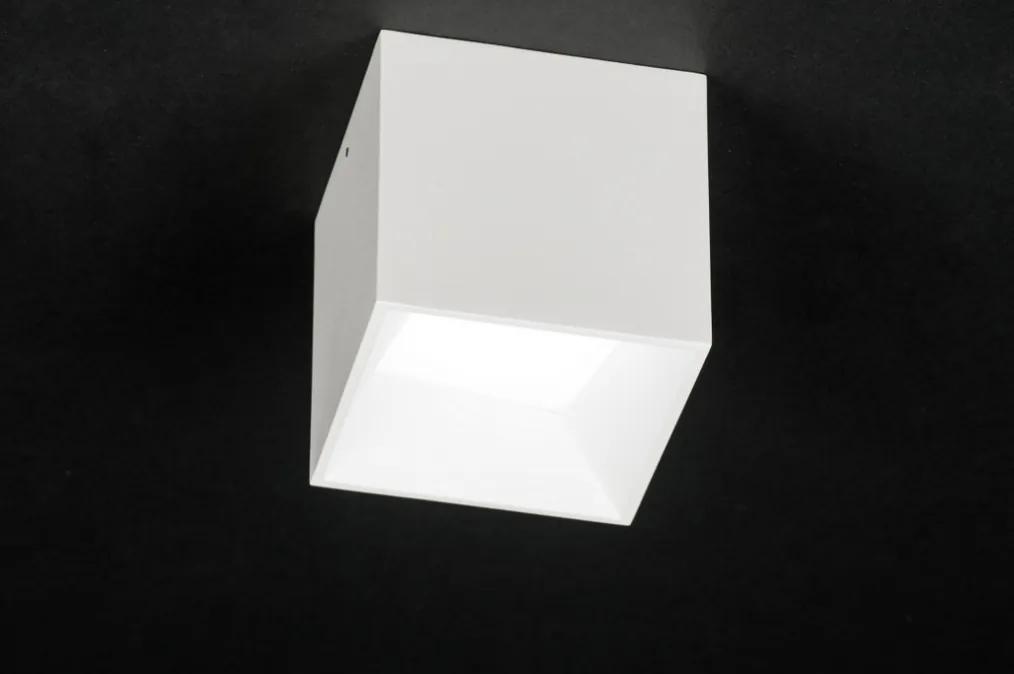Stropní LED svítidlo Quadra White