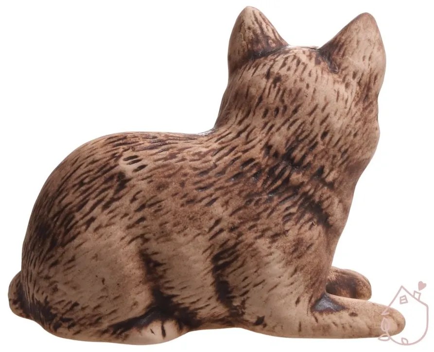 kočka keramická