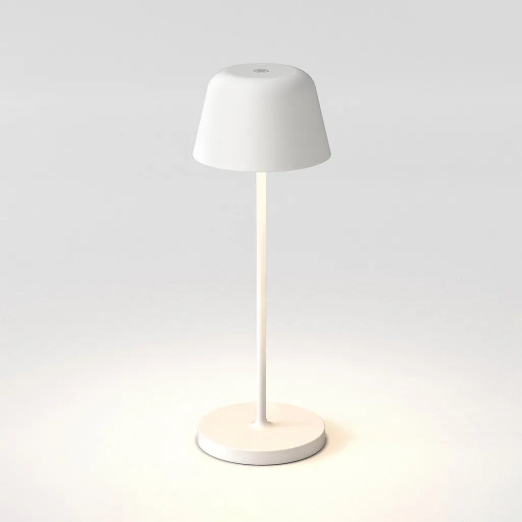 Hliníková přenosná lampička Nomad Portable Barva: Bílá