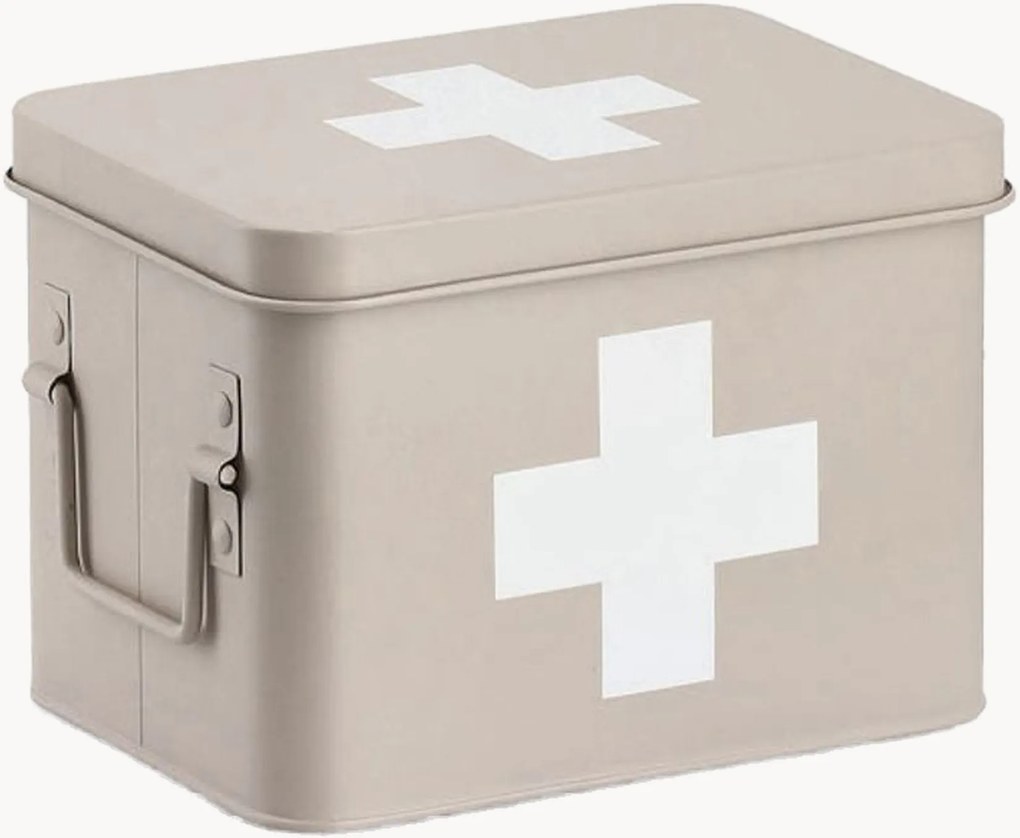 Kovová úložná krabice Medicine