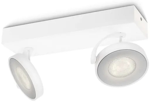Philips 53172/31/16- LED Stmívatelné svítidlo MYLIVING CLOCKWORK 2xLED/4,5W/230V