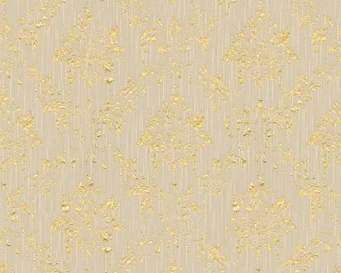A.S. Création | 30662-4 tapety na zeď Metallic Silk | 0,53 x 10,05 m | béžová,  zlatá