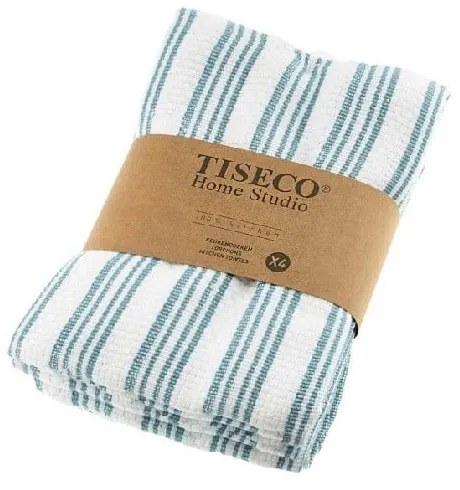 Bavlněné utěrky v sadě 4 ks 50x70 cm Stripes – Tiseco Home Studio