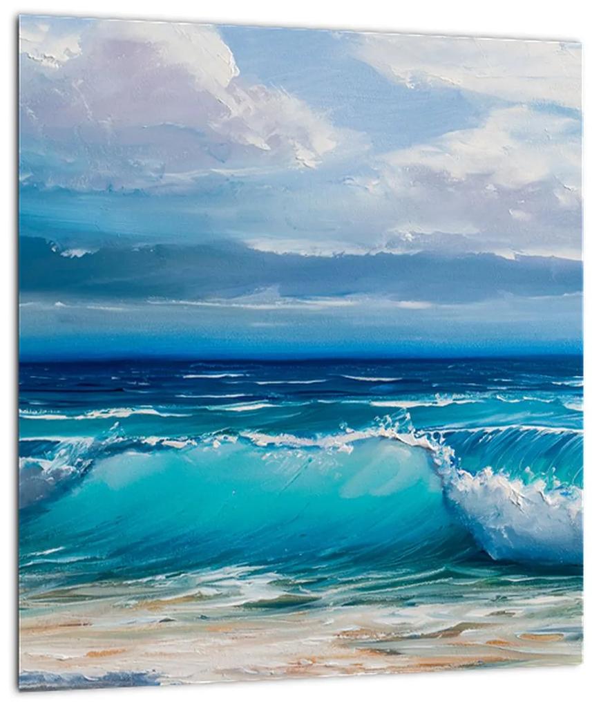 Obraz - Mořské vlny (30x30 cm)