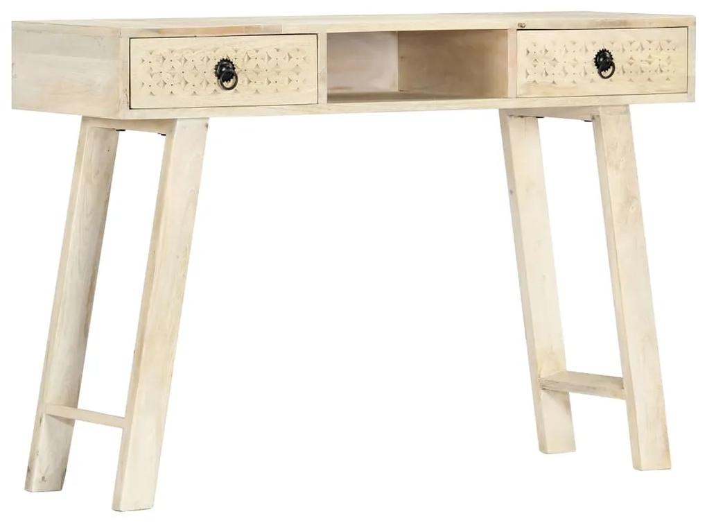 282870 vidaXL Konzolový stolek 110 x 35 x 76 cm masivní mangovníkové dřevo