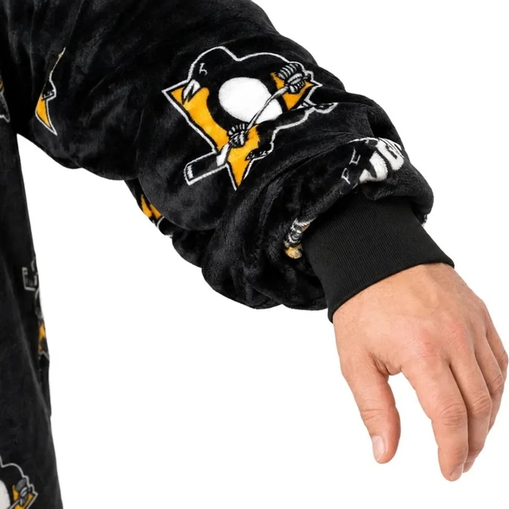Mikinová televizní deka NHL Pittsburgh Penguins - vel. XL