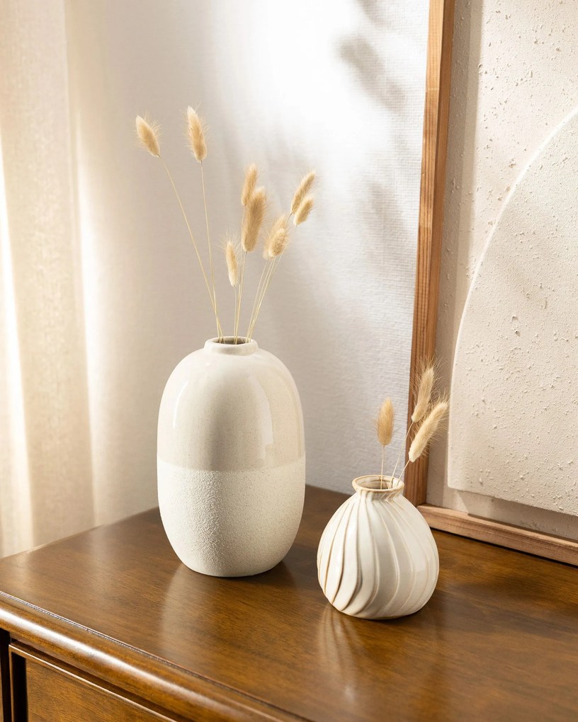 Vase Sand Ripple 10x10x11 cm
