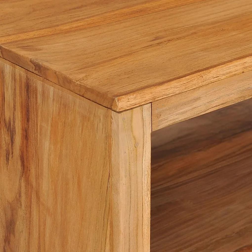 vidaXL Konferenční stolek 80 x 80 x 40 cm masivní teakové dřevo [288896]