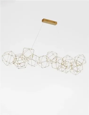 Závěsné LED svítidlo NOVA LUCE NEBULA 58W 3000K 9186814
