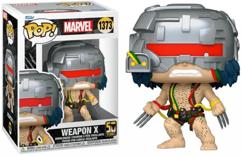 Funko pop! marvel wolverine 50th anniversary weapon x 1373