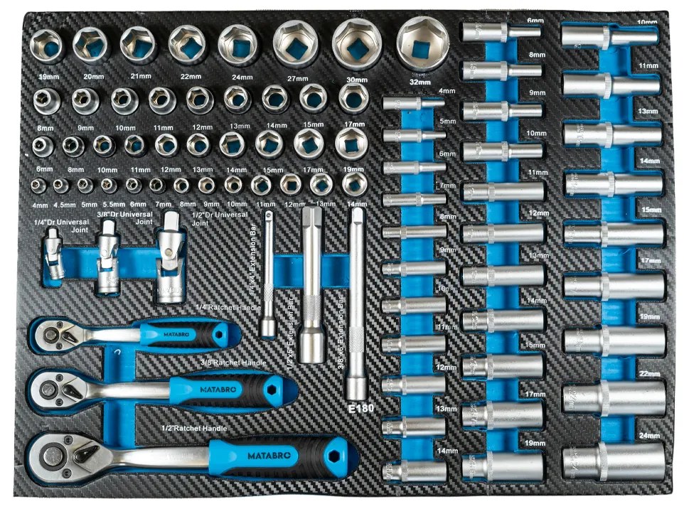 Dílenský vozík s nářadím Matabro MB-TC01 | 251 ks