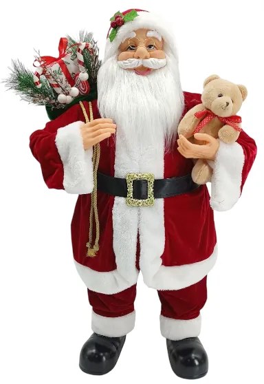 Dekorace Santa Claus Tradiční 80cm