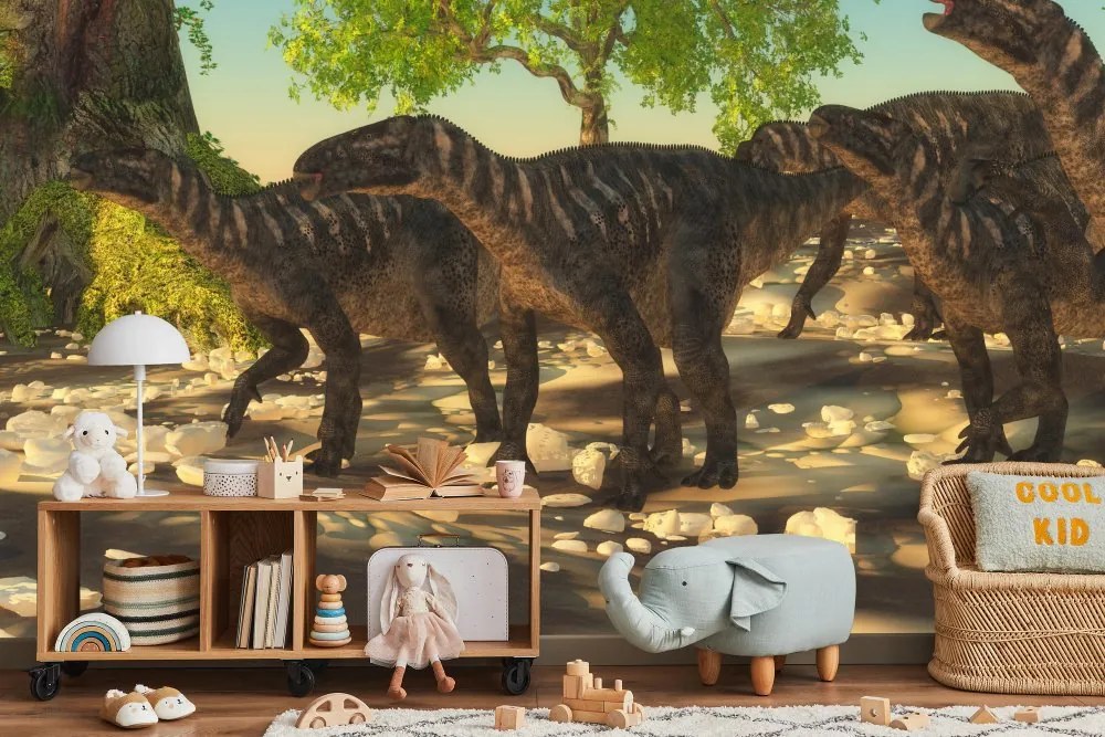 Fototapeta Dinosauři A Příroda Hladký vinyl 416x290