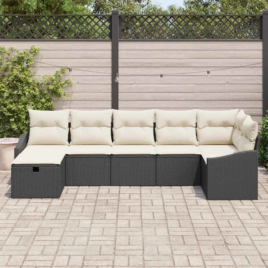 Set pohovek 7 ks polyratan 3360628