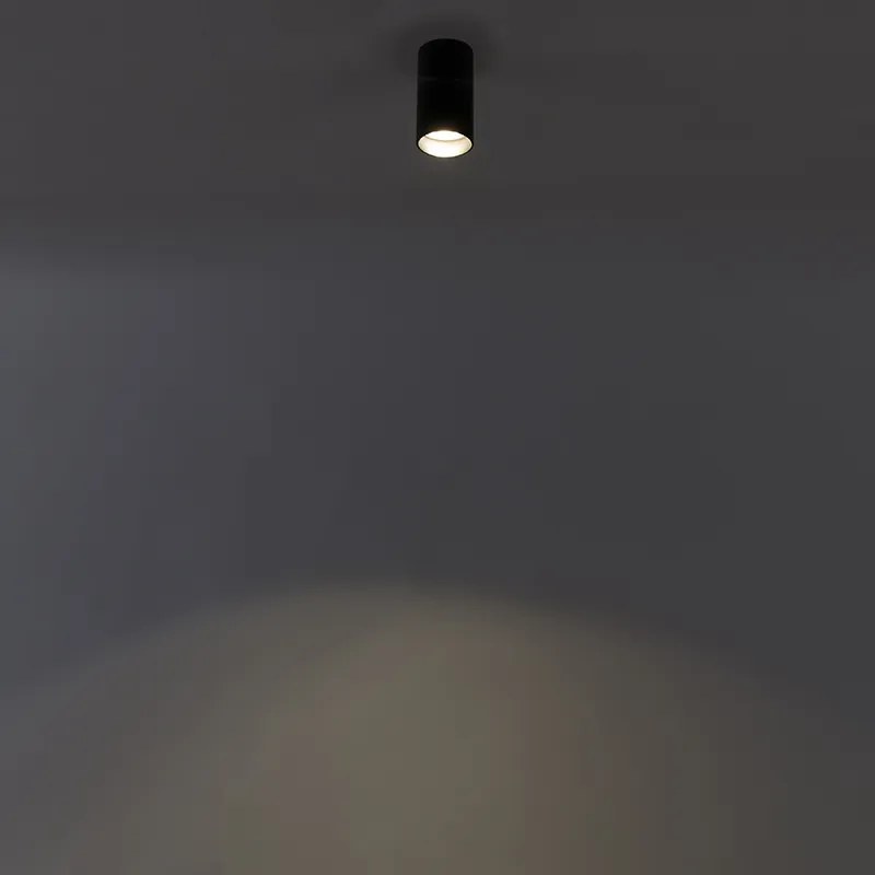 Chytrý moderní bodový reflektor černý vč. WiFi GU10 - Tuba