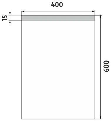 Nimco LED zrcadlo 400x600 ZP 8000