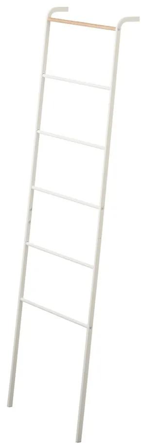 Bílý dekorativní žebřík YAMAZAKI Tower Ladder