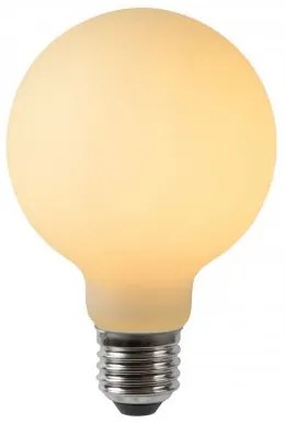 LUCIDE BULB LED E27/5W G80 450LM Dimable Matt Opal žárovka, zářivka