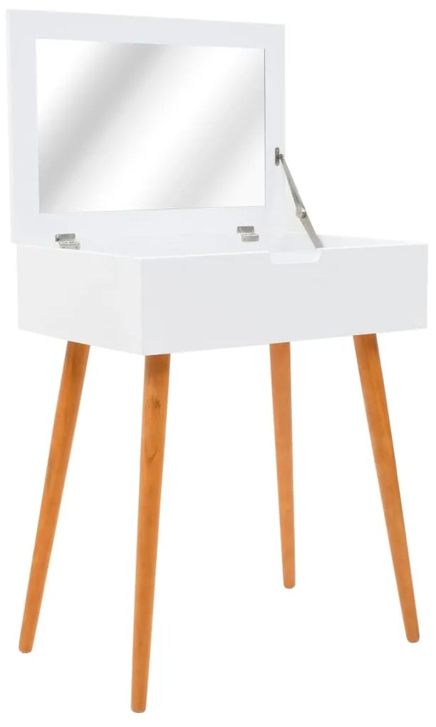 245751 vidaXL Toaletní stolek se zrcadlem MDF 60 x 40 x 75 cm