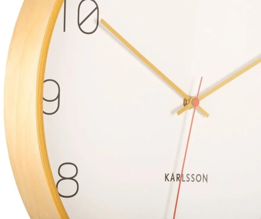 Designové nástěnné hodiny KA5926YE Karlsson 40cm