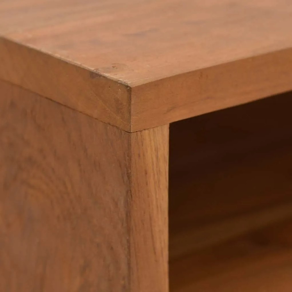 TV stolek 110 x 30 x 40 cm masivní teakové dřevo 326119