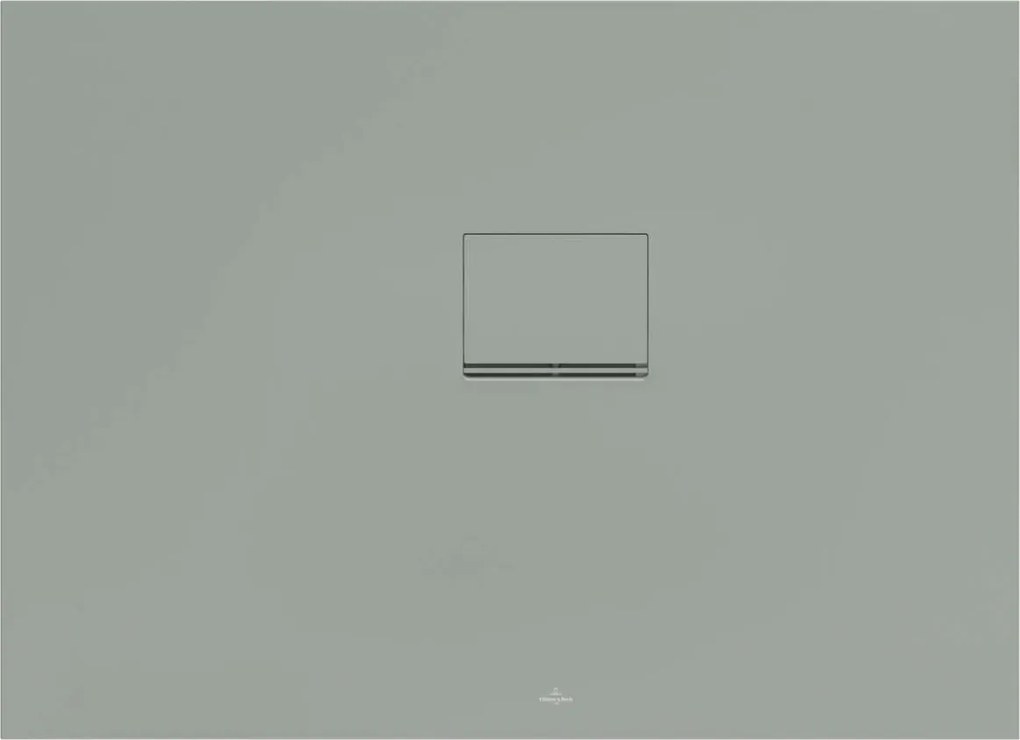 Villeroy & Boch Squaro Infinity - Sprchová vanička, 110x80 cm, Morning Green UDQ1180SQI2RV-R8
