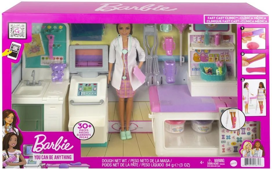 Barbie Klinika 1. pomoci s doktorkou herní set