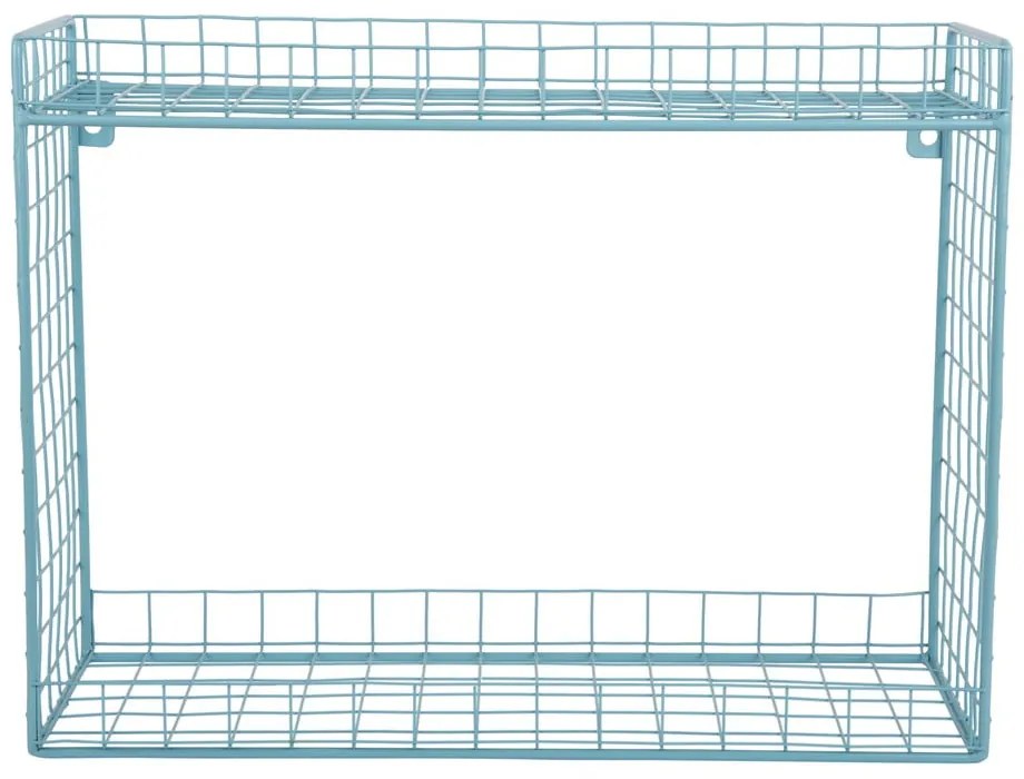 Tyrkysová patrová ocelová police 40 cm Reja – PT LIVING