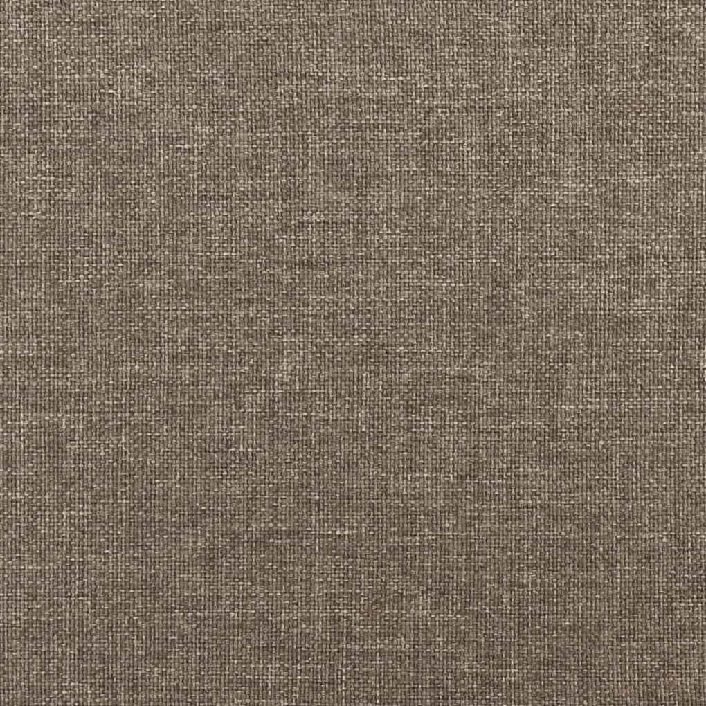 Box spring postel s matrací taupe 120x190 cm textil 3269661