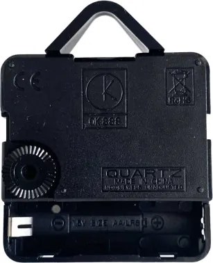 Černé hliníkové ručičky na hodiny v slzičkovém designu | SENTOP R104