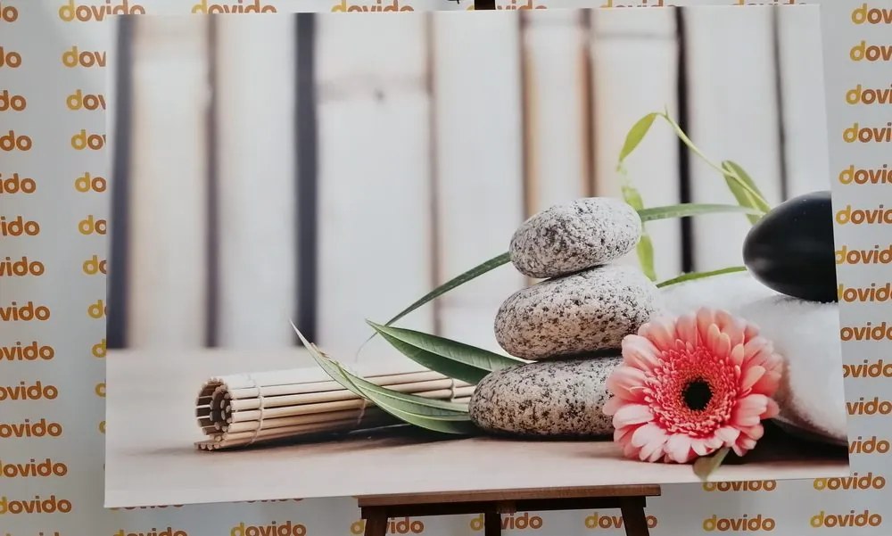 Obraz meditační wellness zátiší