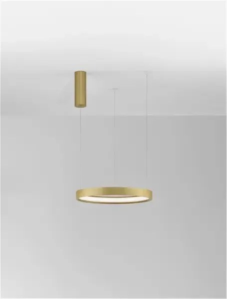LED lustr Perrine 40 zlaté