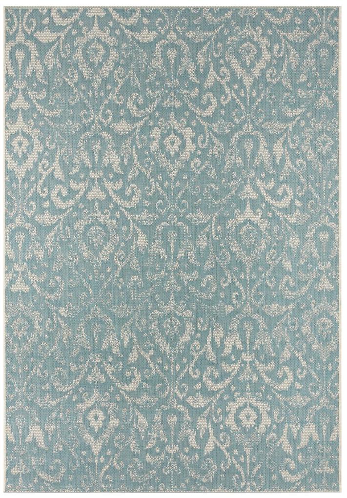 Bougari - Hanse Home koberce Kusový koberec Jaffa 103888 Turquoise/Taupe - 70x200 cm
