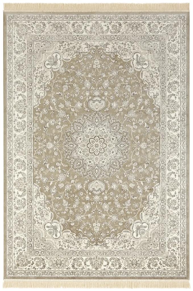 Nouristan - Hanse Home koberce Kusový koberec Naveh 104380 Olivgreen/Grey - 135x195 cm