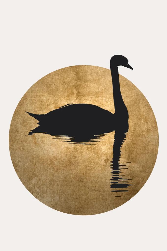 Ilustrace The Swan, Kubistika, (26.7 x 40 cm)