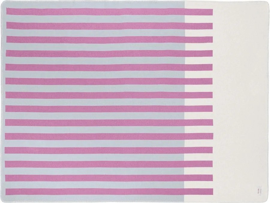 Růžová deka 160x200 cm Onu – noo.ma