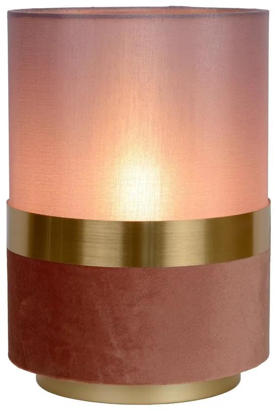 LUCIDE Stolní lampa EXTRAVAGANZA TUSSE  průměr 15 cm - 1xE14 - Pink