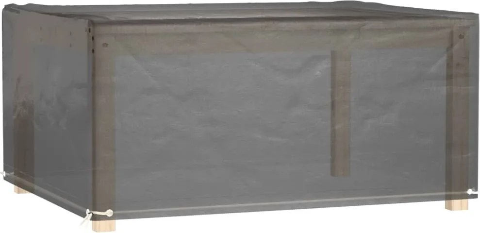 Plachta na zahradní nábytek s 8 očky 160x120x75 cm obdélníková 319290