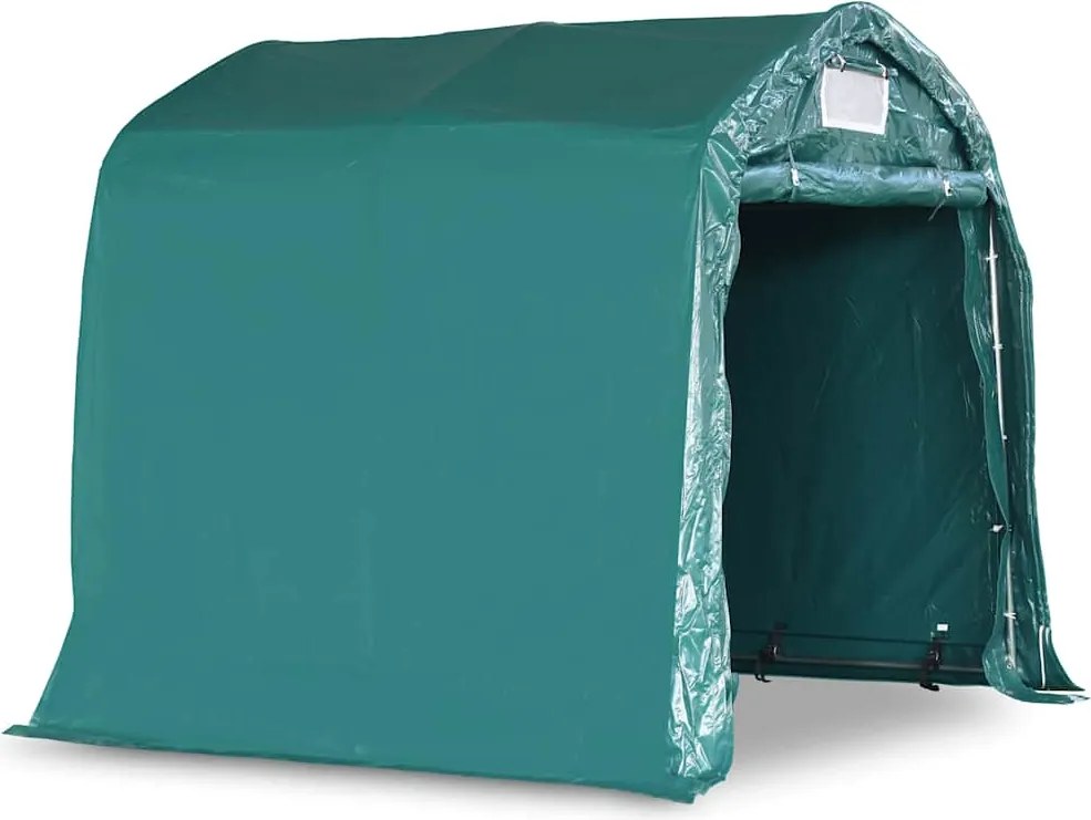 Plachtová garáž PVC 1,6 x 2,4 m zelená 3056430