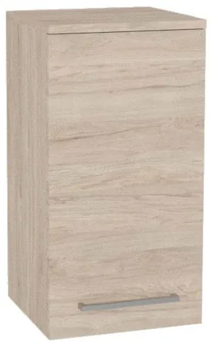 Mereo Mereo, Bino koupelnová skříňka horní 63 cm, levá, Multidecor, CN695LRH1