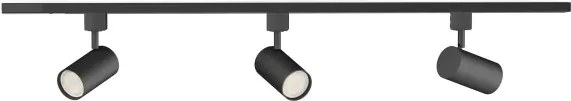 Philips - LED Stm. bodové svítidlo v lišt sys EASYLINK 3xGU10/4,7W/230V 1m černá